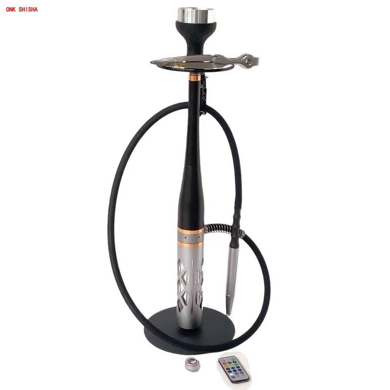 Aluminum LED Baseball Hookah Set Custom Logo Unique Design Shisha Union ...